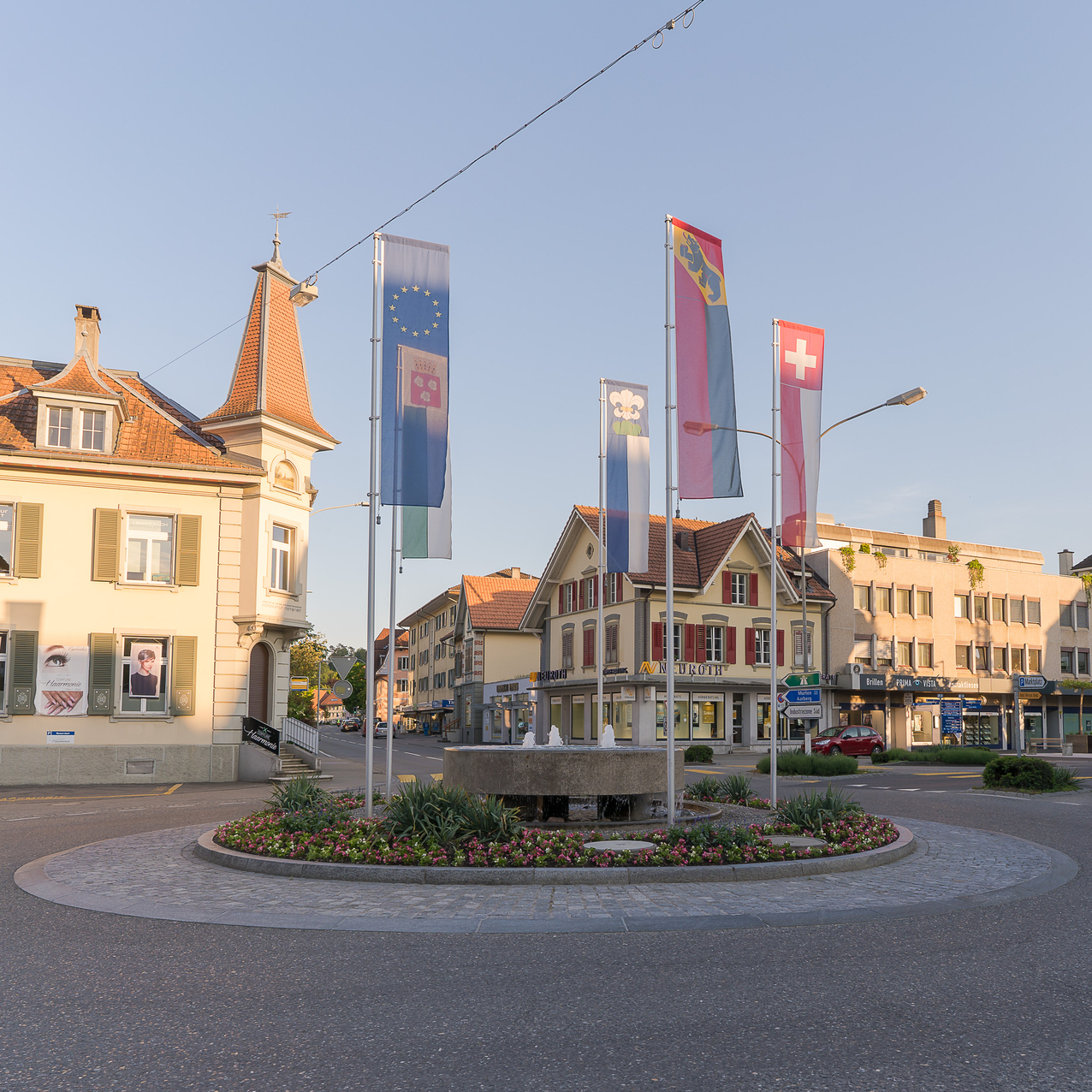 Gemeinde Lyss » Sanierung des Hirschenkreisels in Lyss